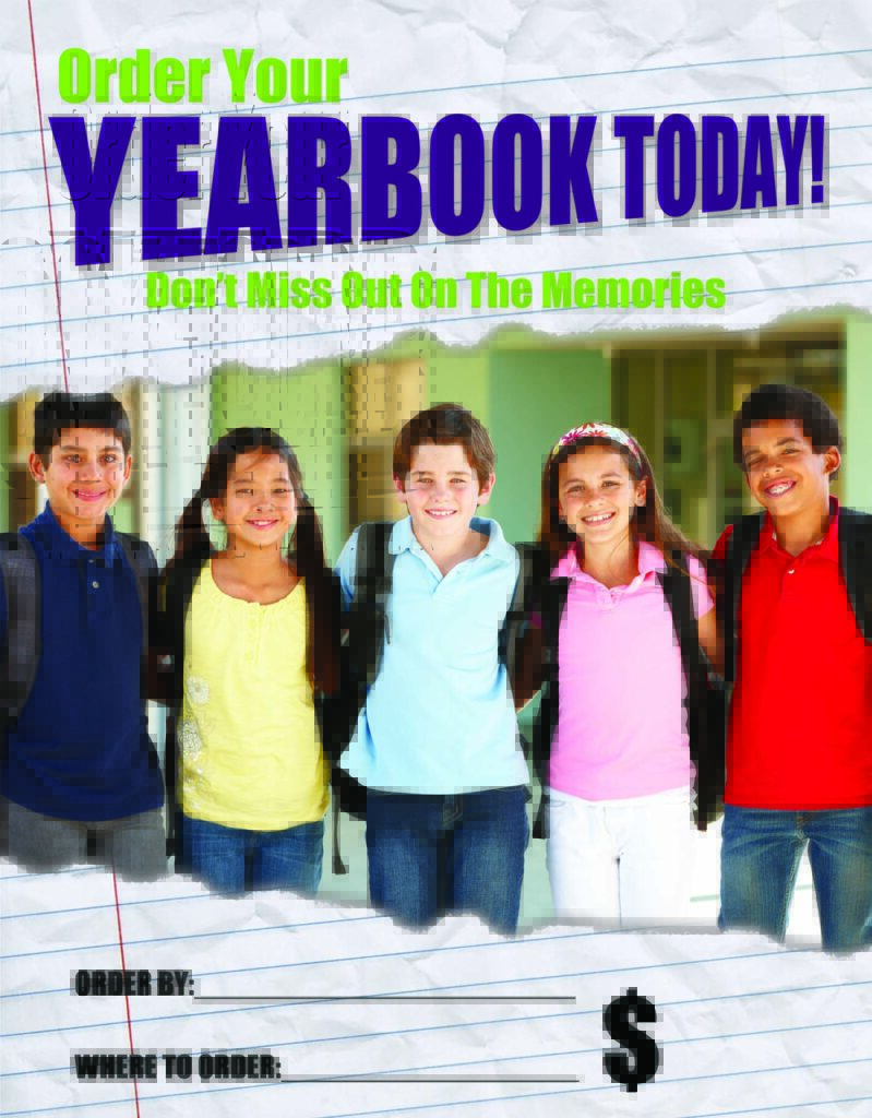 POS007: YEARBOOK POSTER - School Photo Marketing