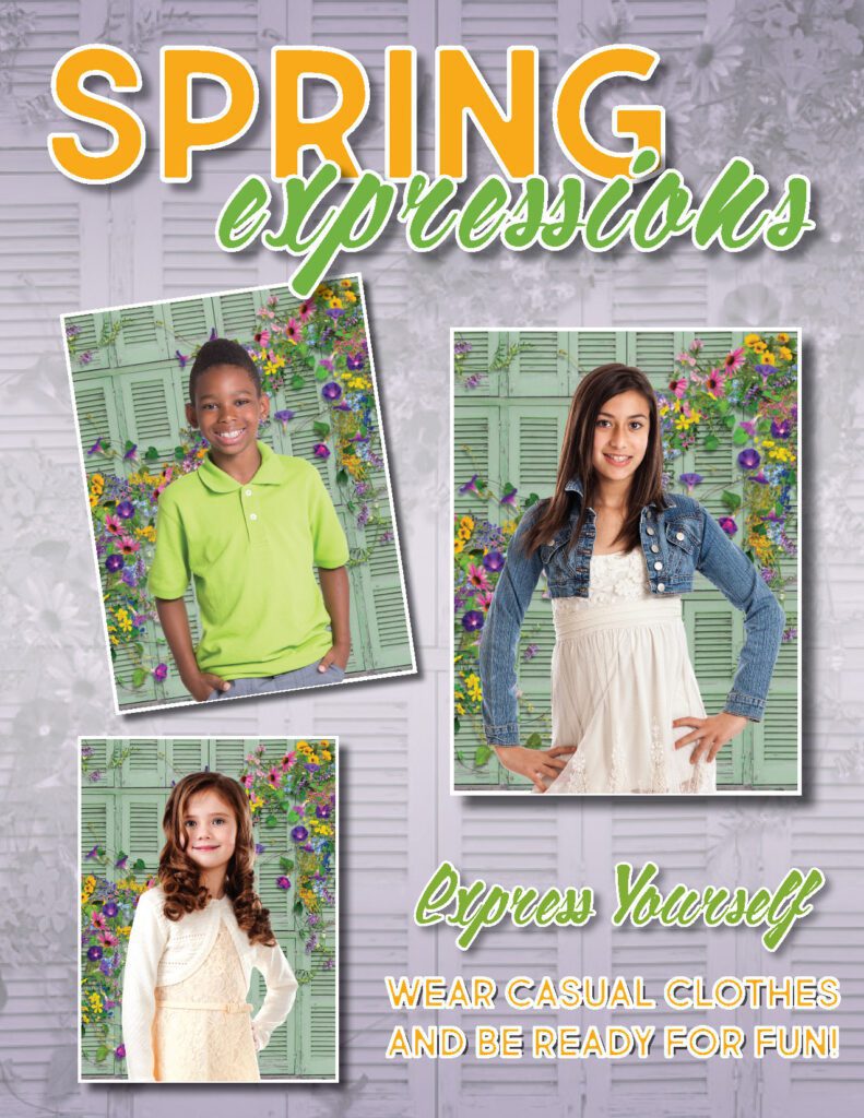 SPRING FLYER SPRING SHUTTERS - School Photo Marketing