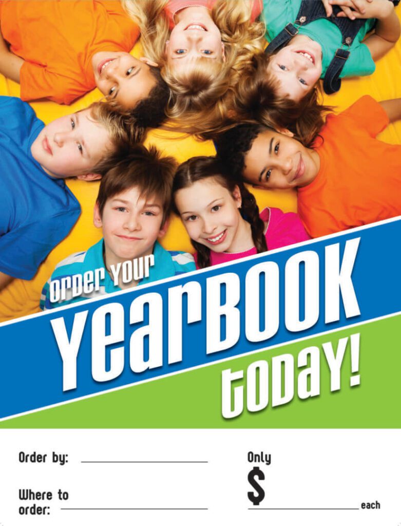 POS019: YEARBOOK POSTER - School Photo Marketing